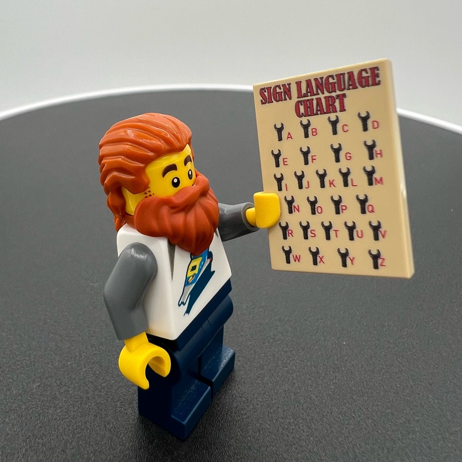 Minifig Sign Language Chart | Bricksville